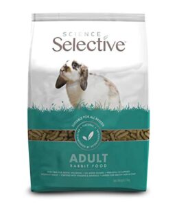 supreme petfoods science selective adult rabbit 1.5kg