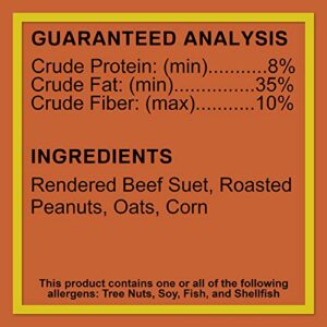 C&S Peanut Treat Suet - 11 oz.