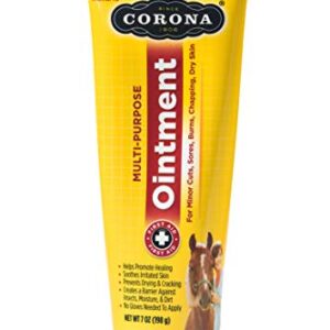 Corona Ointment for Horses | Lanolin-Based Formula Helps Sooth Irritation | 7 Ounces