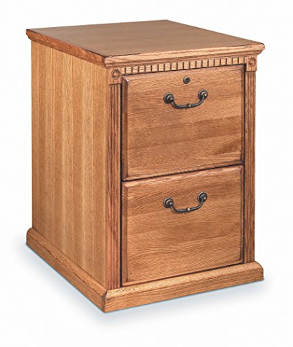 Martin Furniture Huntington Oxford 2 Drawer File Cabinet, Wheat - Fully Assembled