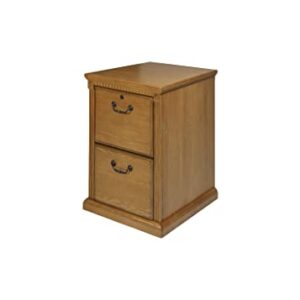 Martin Furniture Huntington Oxford 2 Drawer File Cabinet, Wheat - Fully Assembled