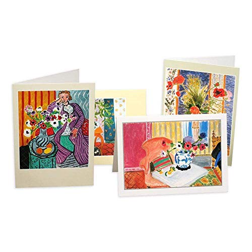 Caspari Matisse Boxed Note Cards - 8 Note Cards & Envelopes