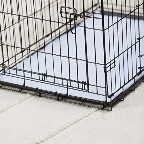 Precision Pet Products Two Door Provalue Wire Dog Crate, 24 Inch, For Pets 15-30 lbs