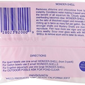 Weco Wonder Shell Natural Minerals, Large