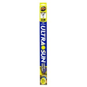 zoo med t-5 ho ultra sun super daylight fluorescent bulb, 24 watts