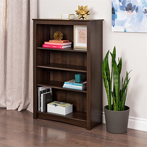 Prepac Home Espresso 4-shelf Bookcase