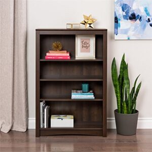 Prepac Home Espresso 4-shelf Bookcase