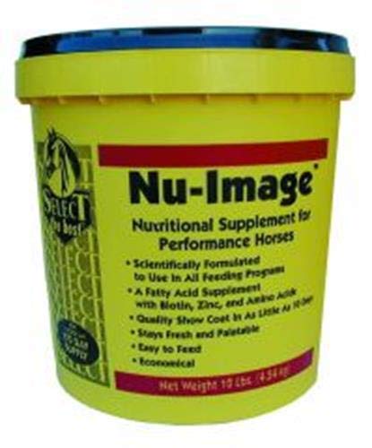 Richdel Nu-Image Hoof and Coat Support For Horses, 10 Pound Container