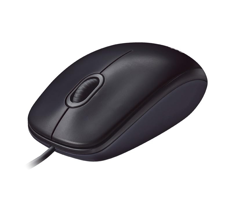 Logitech Wired Mouse M90 Black USB