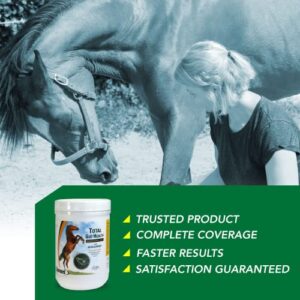 Ramard Total Gut Health Horse Supplement for Digestion, Horse Powder Supplement for Gastrointestinal Health & Total Gut Balance, Equine Feed Powder Horse Gut Health Supplement - 1.12lb, 30-Day Supply