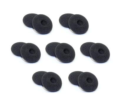 Earphones Plus Brand Replacement Earbud Covers, Foam Pads, Ear Cushions for Stereo Earphones, Earbuds (8 Pairs)