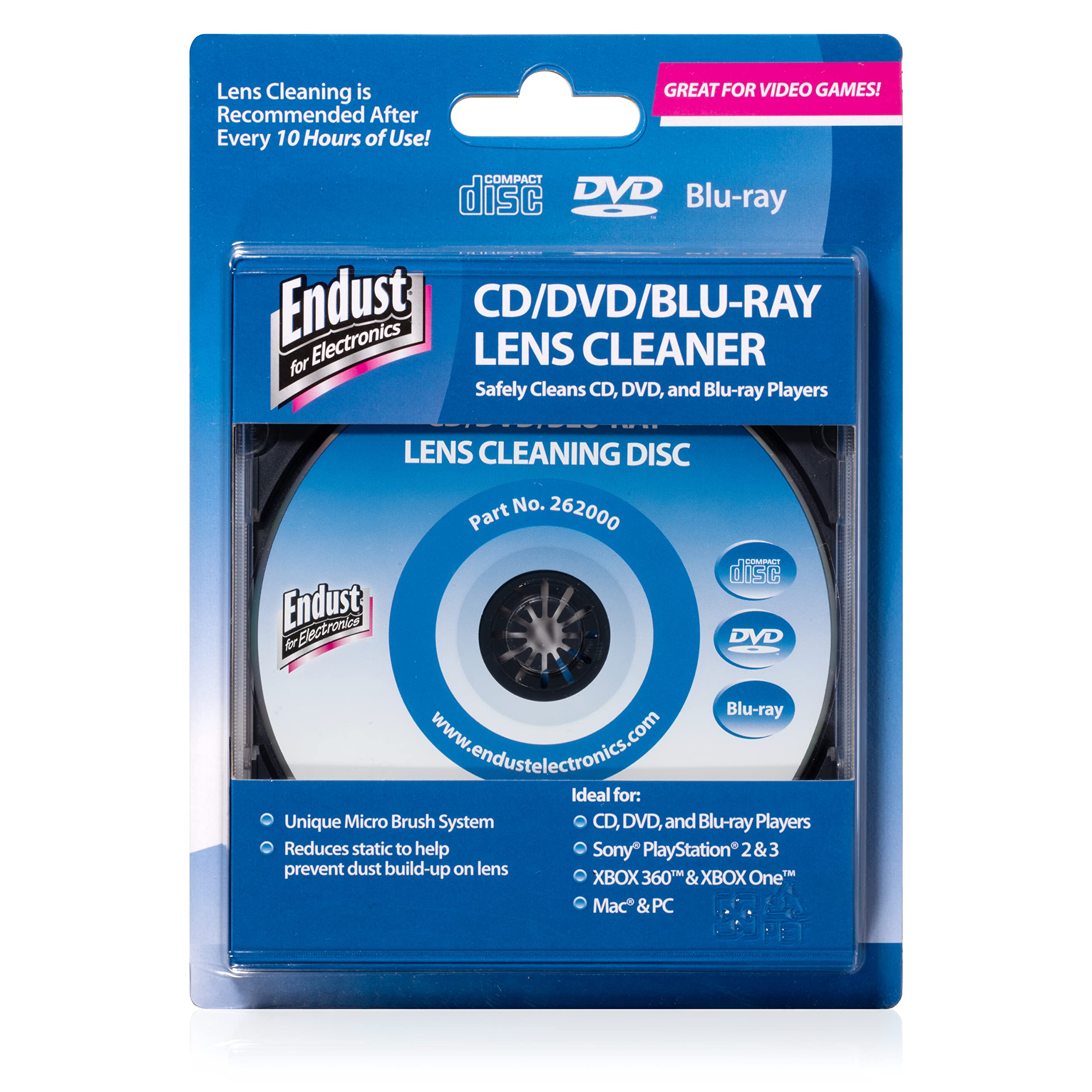 Endust for Electronics CD/DVD Lens Cleaner (262000)