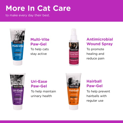 Nutri-Vet Ear Cleanser for Cats | Cleans and Deodorizes with Gentle Ingredients | 4 Ounces