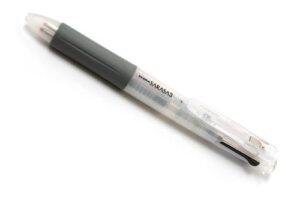 zebra sarasa 3 color gel ink multi pen - 0.5 mm - white body by zebra technologies