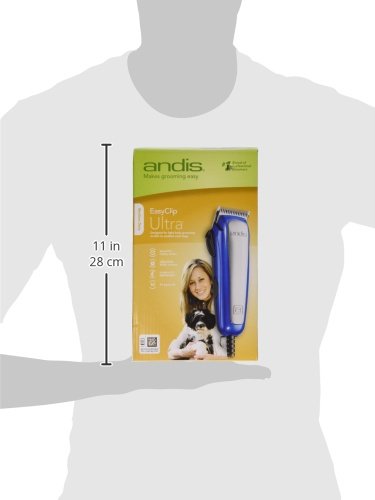 Andis EasyClip Ultra Adjustable Blade Clipper Kit, Pet Grooming, RACA (60165)