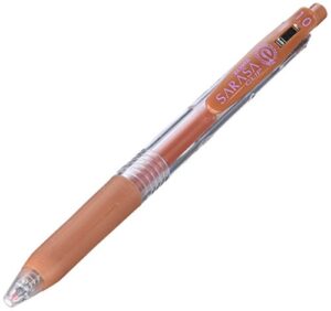 zebra sarasa clip pen 1.0 mm, copper (jje15-co)