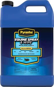 pyranha equine spray & wipe - gallon