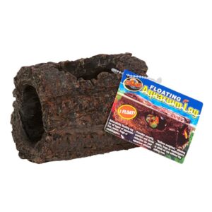 zoo med floating aquarium log, x-small