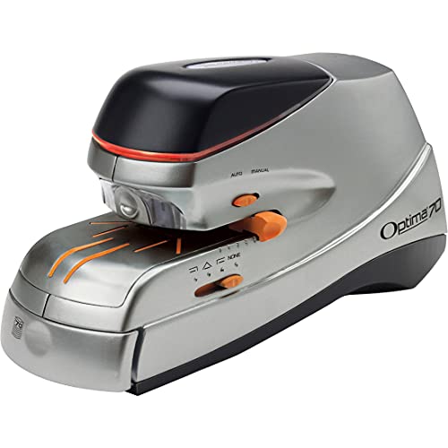 Swingline Electric Stapler, 70 Sheet Capacity, Quick Reloading, Jam Free, includes 500 Staples, Optima 70 (48210)