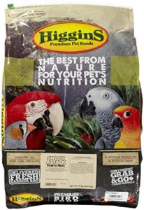 higgins 466702 higg avian fruit to nut treat for birds, 20-pound