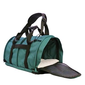 sturdi products sturdibag pet carrier, small, evergreen