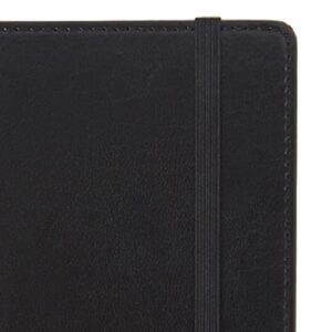 C.R. Gibson Black Bonded Leather Journal, 5'' x 8.2''