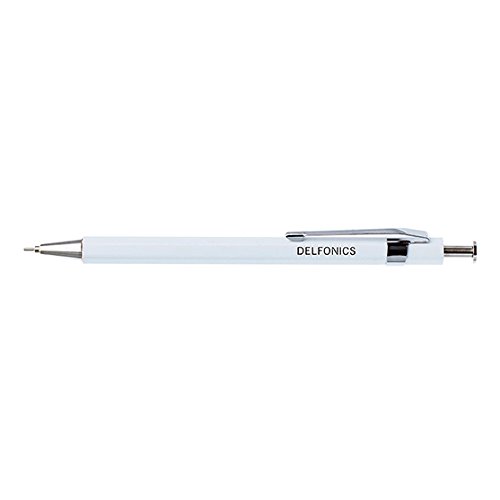 Delfonics wooden ballpoint pen 0.7mm MINI [White] BP16