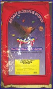 volkman avian science super cockatiel (no sunflower)