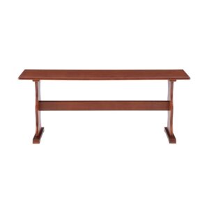 Linon Chelsea Walnut Bench