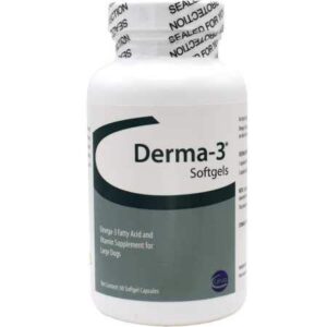 derma3 large breed softgels 60 ct