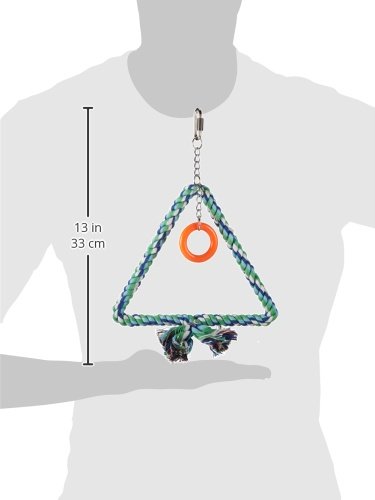 Paradise Toys Medium Triangle Swing, 8-Inch W by 11-Inch L