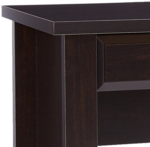 Sauder Shoal Creek Computer Desk, Jamocha Wood finish