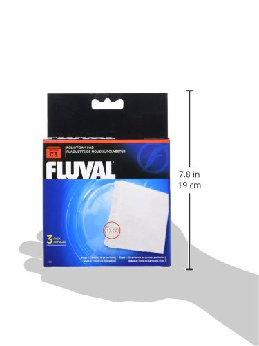 Fluval C3 Poly Foam Pad - 3-Pack