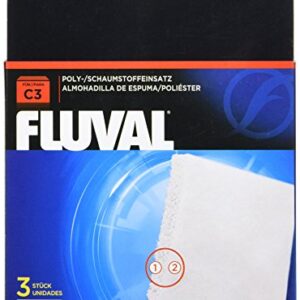 Fluval C3 Poly Foam Pad - 3-Pack