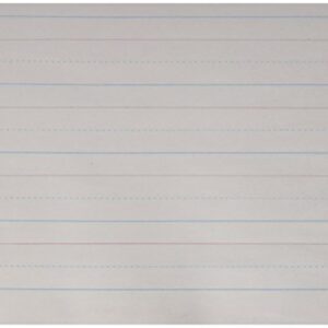 School Smart Zaner-Bloser Paper, 1-1/8 Inch Ruled, 10-1/2 x 8 Inches, 500 Sheets, White - 085328