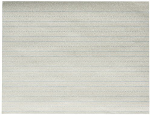 School Smart Skip-A-Line Ruled Writing Paper, 3/4 Inch Ruled Long Way, 11 x 8-1/2 Inches, Pack of 500, White - 085212