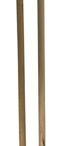 PENN-PLAX Bird-Life Wooden Bird Perches – Great for Parakeets, Lovebirds, Parrotlets, Finches, Canaries, and Other Small Birds – 2-Pack – 18” Long