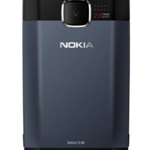 Nokia C3-00 Unlocked Cell Phone (Slate) with QWERTY, Dedicated E-mail Key, 2 MP Camera, Media Player, WLAN, and MicroSD Slot