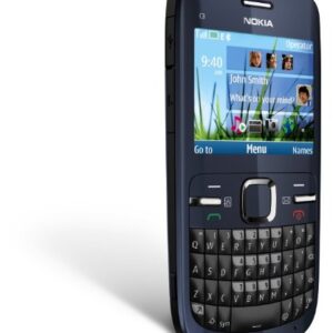 Nokia C3-00 Unlocked Cell Phone (Slate) with QWERTY, Dedicated E-mail Key, 2 MP Camera, Media Player, WLAN, and MicroSD Slot