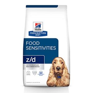 hill's prescription diet z/d skin/food sensitivities dry dog food, veterinary diet, 25 lb. bag