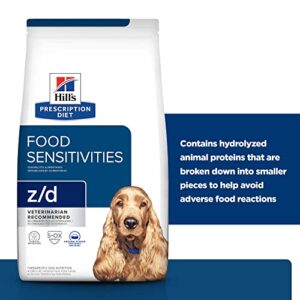 Hill's Prescription Diet z/d Skin/Food Sensitivities Dry Dog Food, Veterinary Diet, 25 lb. Bag