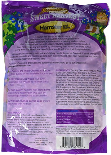 Kaylor-Made Sweet Harvest - Hamster & More 2lb