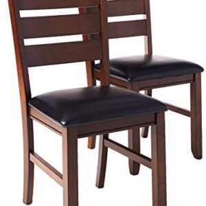 Crown Mark 2152S Dining Chair, Brown