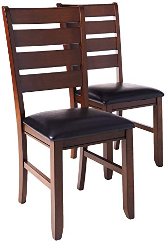 Crown Mark 2152S Dining Chair, Brown