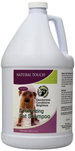 nilodor deodorizing pet shampoo, 1-gallon