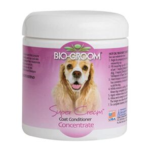 bio-groom super cream pet coat conditioner, 8-ounce