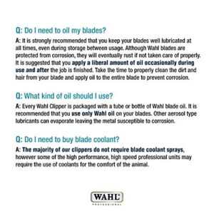 WAHL Professional Animal Arco Pet, Dog, Cat, and Horse Cordless Clipper Kit, Champagne (8786-452)