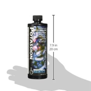 Brightwell Aquatics Potassion - Liquid Potassium Supplement for Marine Reef Fish Aquariums 500-ml