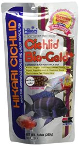 hikari 8.8-ounce cichlid bio-gold and floating pellets, medium