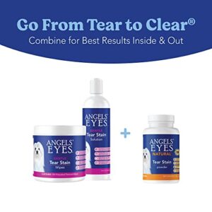 Angels’ Eyes Natural Tear Stain Prevention Chicken Powder for Dogs and cats | For All Breeds | No Wheat No Corn | Daily Support for Eye Health | Proprietary Formula